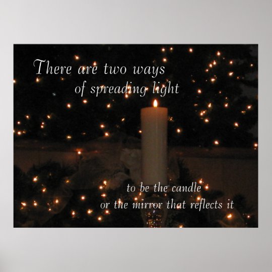 Light Reflection Poster | Zazzle.com