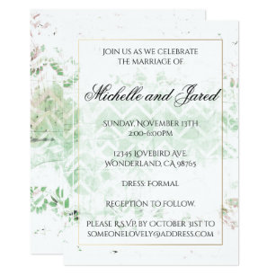 Watermark Invitations | Zazzle