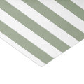 Light Sage Green and White Stripe Tissue Paper | Zazzle