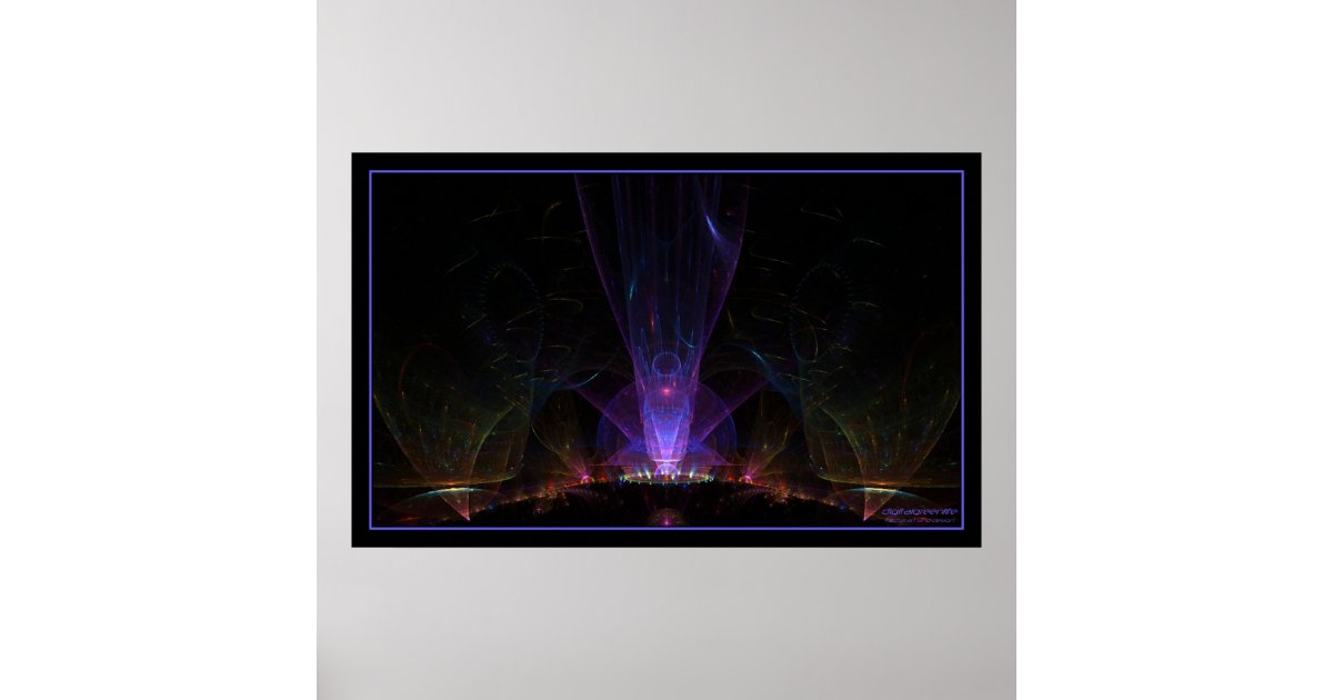 light show concert poster | Zazzle