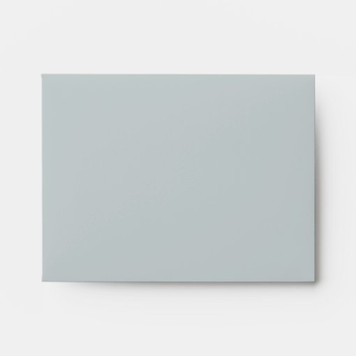 Light Slate Blue Gold Graduation Cap Envelope | Zazzle