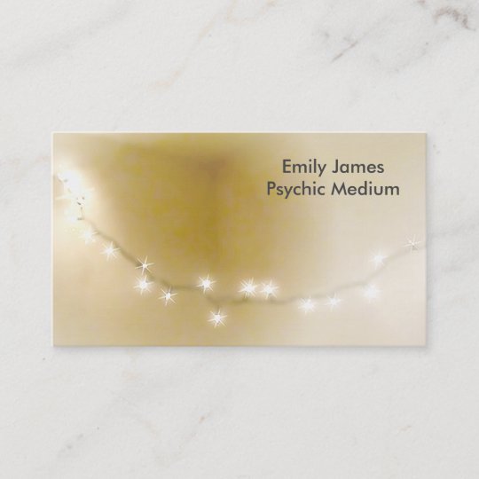 Light Spiritual Psychic Medium Business Cards | Zazzle.com