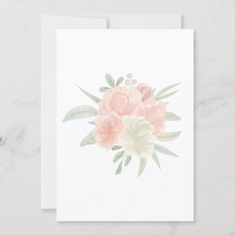 light spring floral pastel wedding invitation | Zazzle