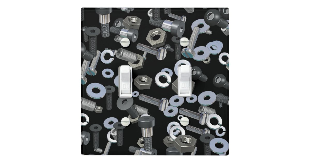 Light Switch Cover - Nuts and Bolts | Zazzle