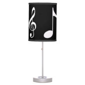 light the bedroom with Musical Notes Table Lamp | Zazzle