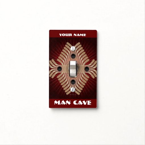 Light The Lamp (Man Cave) Light Switch Cover | Zazzle