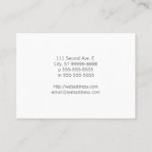 Light White "Watermark Style" Scales of Justice Business Card | Zazzle