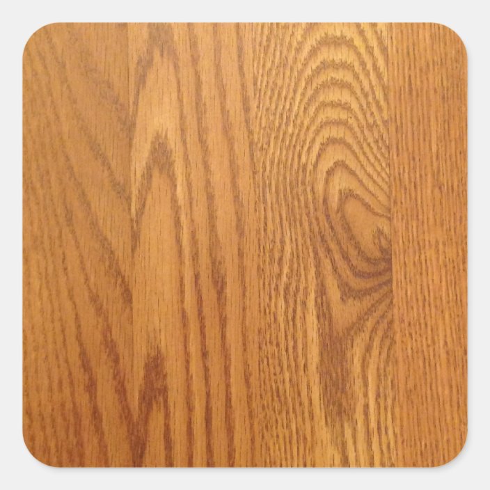Light wood Grain Design Square Sticker | Zazzle.com