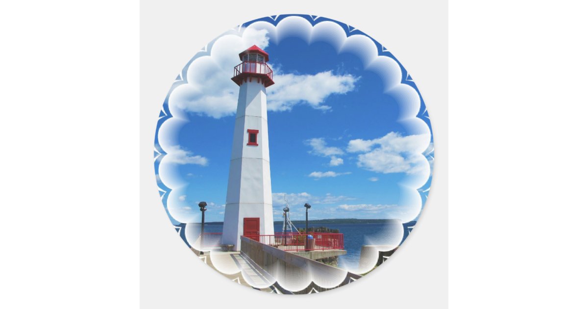 Lighthouse Art Stickers | Zazzle