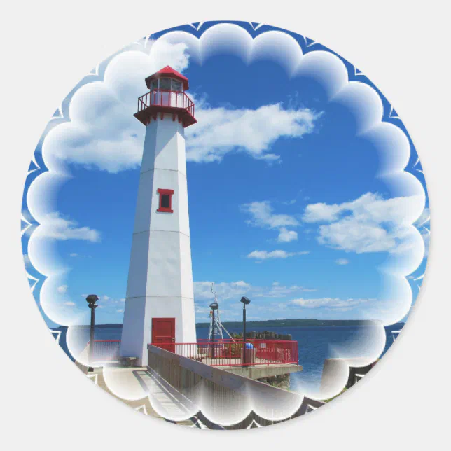 Lighthouse Art Stickers | Zazzle