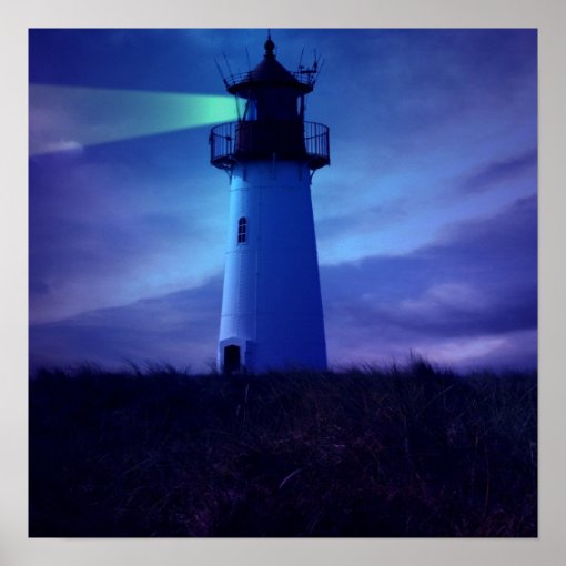 Lighthouse Beacon Poster | Zazzle