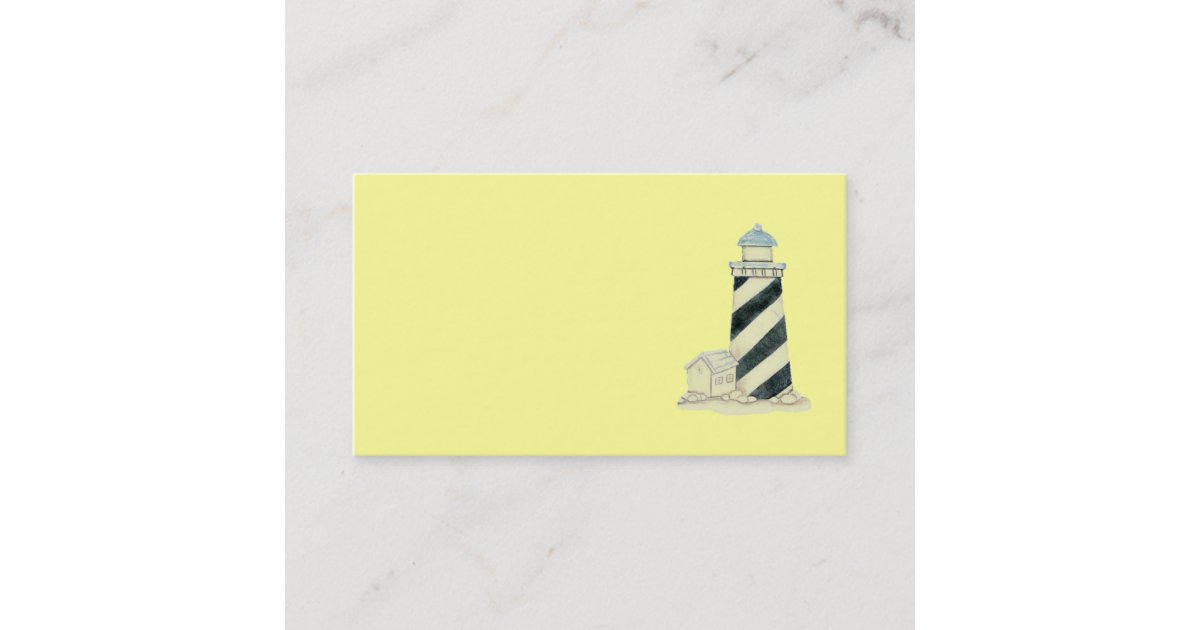 Lighthouse Business Card | Zazzle