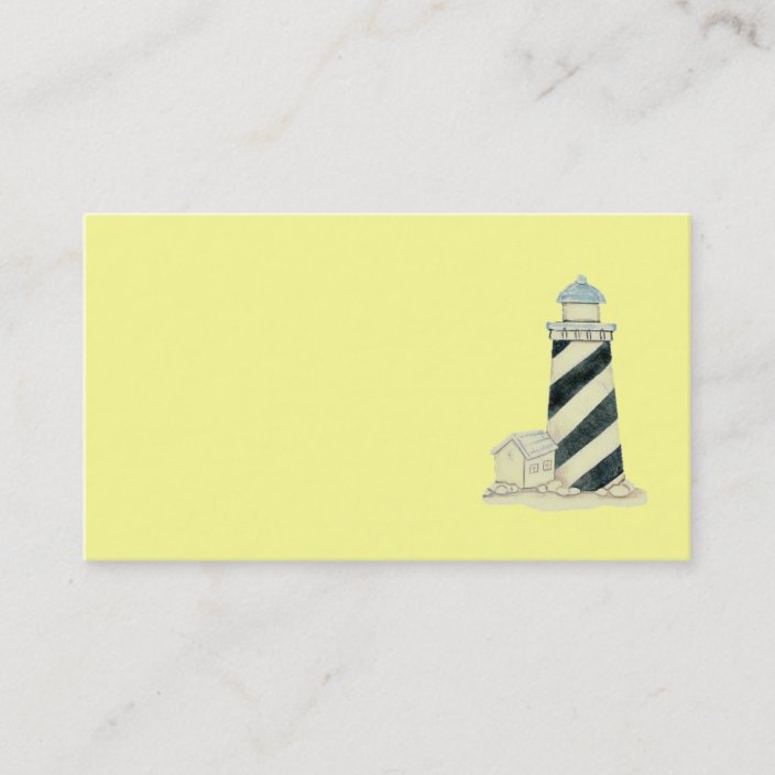Lighthouse Business Card | Zazzle.com