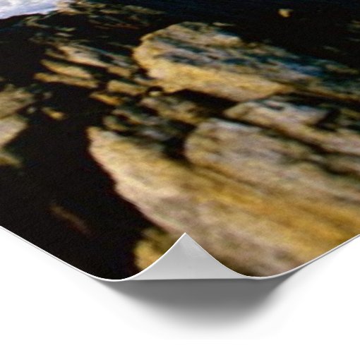 Lighthouse Crashing Waves Poster | Zazzle