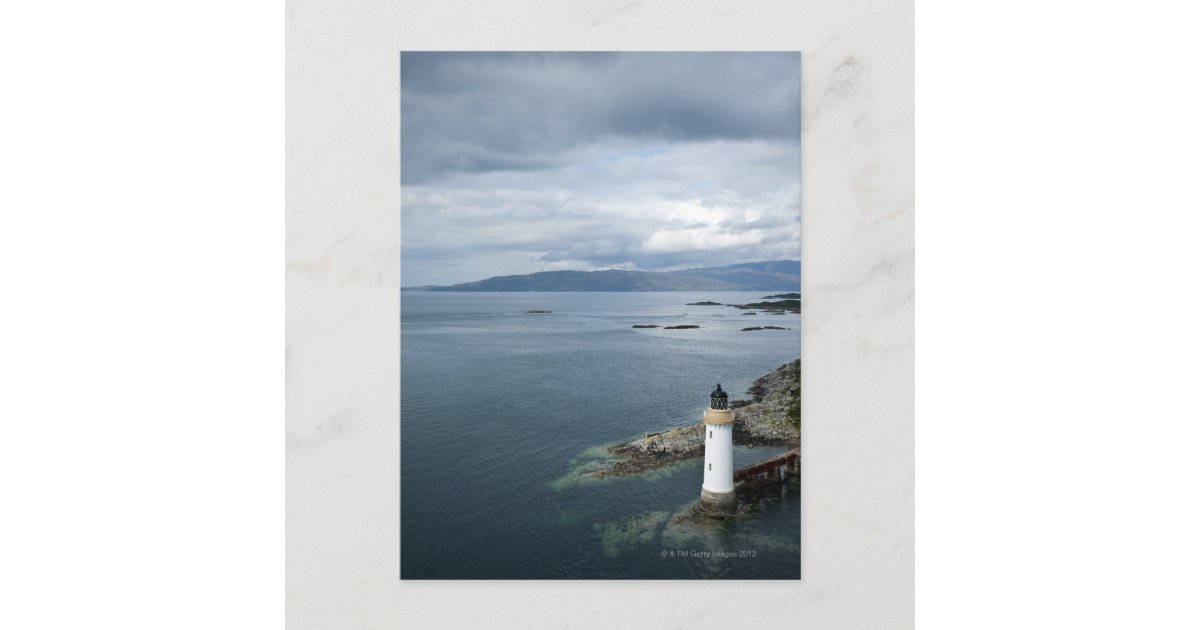 Lighthouse, Eilean Ban, Inner Sound, Scotland, Postcard | Zazzle