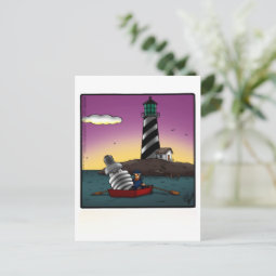 Lighthouse Humor Postcard | Zazzle