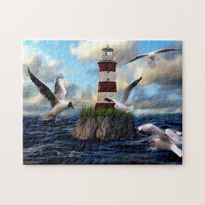 Lighthouse Jigsaw Puzzle | Zazzle.com