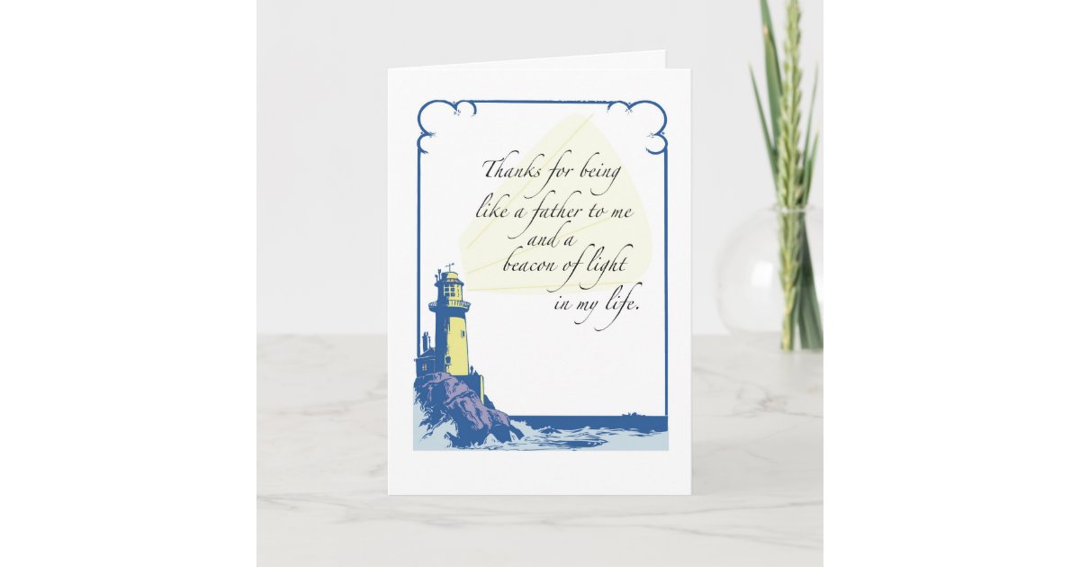 Lighthouse Like a Father, Father's Day Card | Zazzle