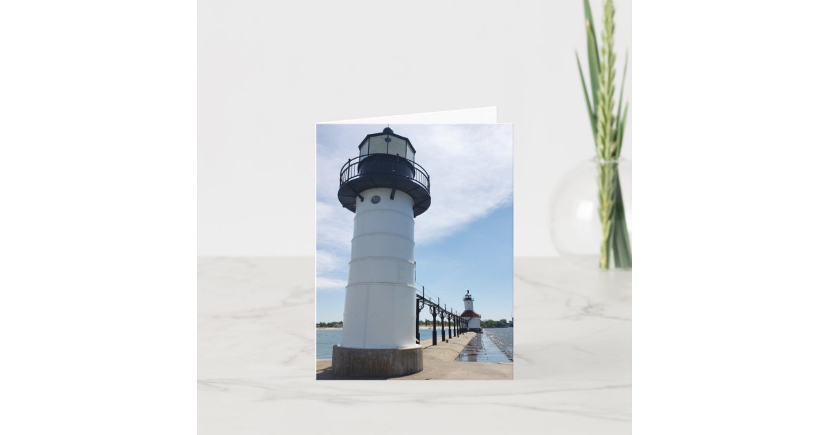 Lighthouse Note Card (Blank) with Envelope | Zazzle