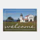 Lighthouse Personalized Door Mat | Zazzle