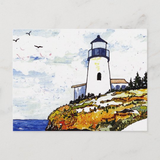 Lighthouse Postcard | Zazzle.com
