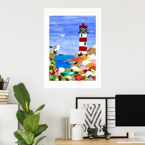 'Lighthouse' Poster or Print | Zazzle