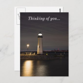 Lighthouse Rockwall Harbor Postcard | Zazzle