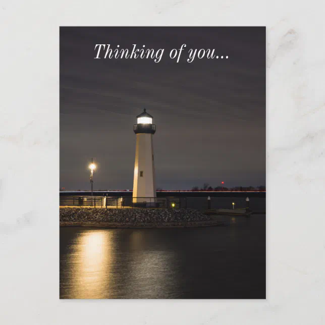 Lighthouse Rockwall Harbor Postcard | Zazzle