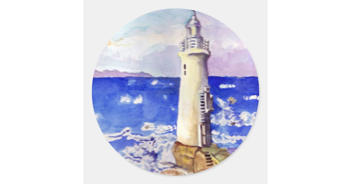 LIGHTHOUSE STICKERS - ARTISTS - HARRIET DAVIDSOHN | Zazzle