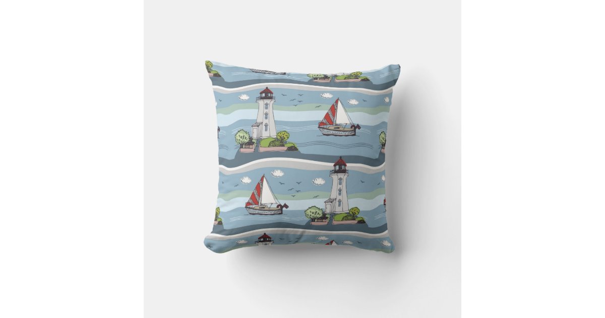 Lighthouse Throw Pillow | Zazzle