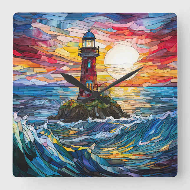 Lighthouse Wall Clock | Zazzle