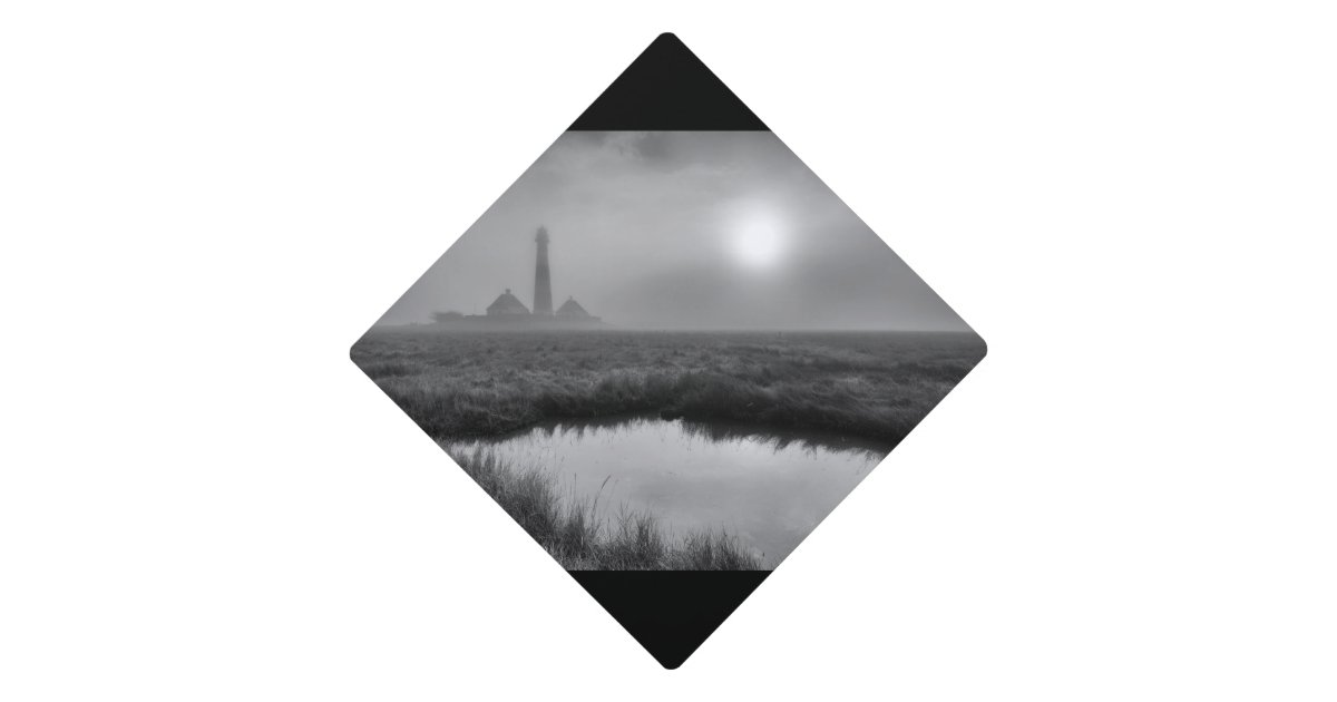 Lighthouse Westerhever Graduation Cap Topper | Zazzle