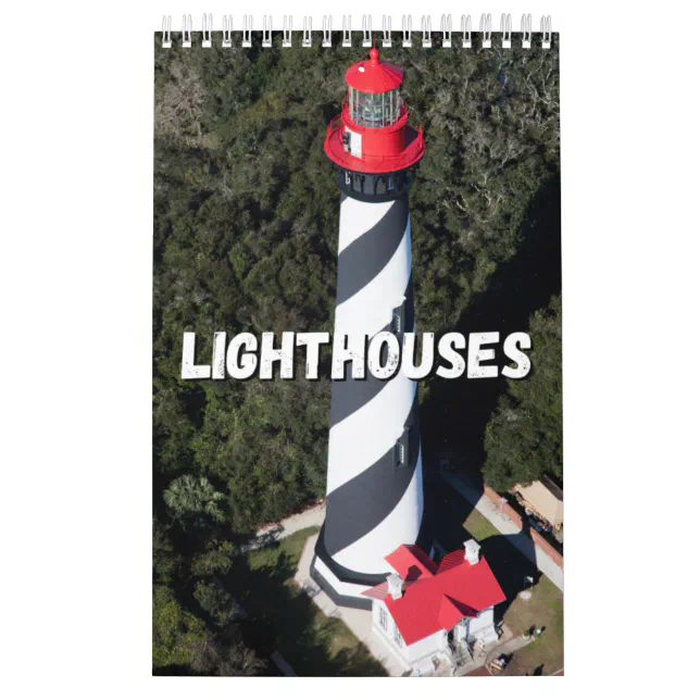 Lighthouses Collection Wall Calendar | Zazzle