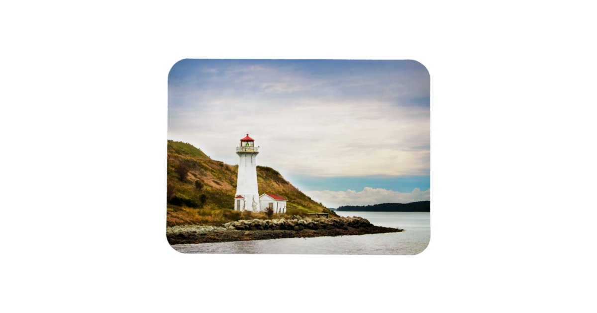 Lighthouses | Georges Island Lighthouse Magnet | Zazzle