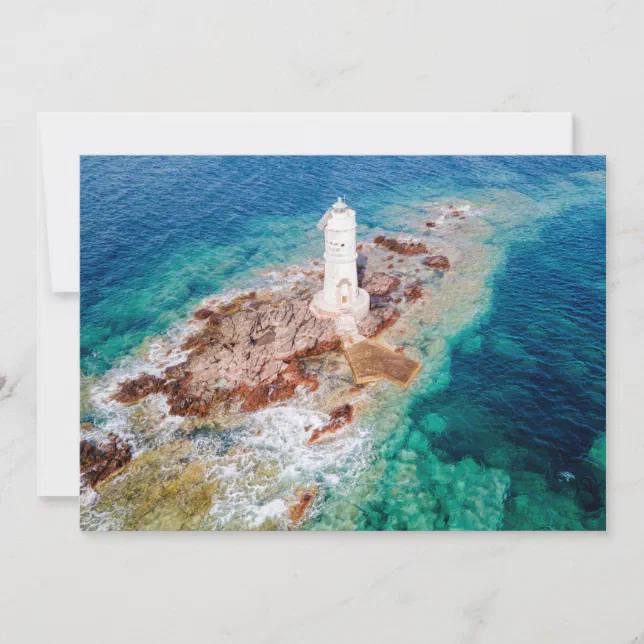 Lighthouses | Mangiabarche Lighthouse Italy Thank You Card | Zazzle