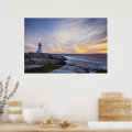 Lighthouses | Peggy's Cove Lighthouse Nova Scotia Poster | Zazzle