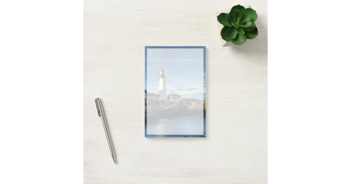 Lighthouses | Portland Head Light Lighthouse Post-it Notes | Zazzle