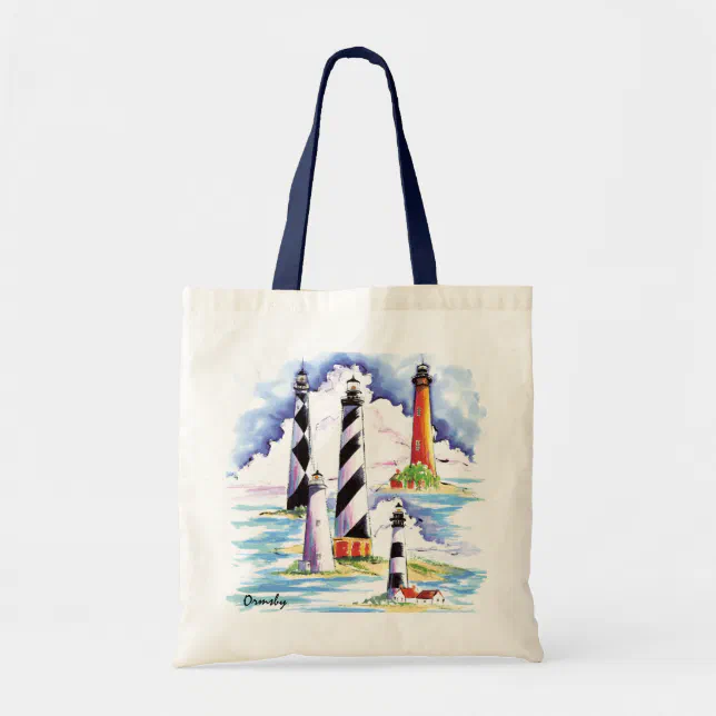 Lighthouses tote | Zazzle