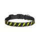 Lighting Bolt Dog Collar Black | Zazzle
