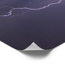 Lightning 1 poster | Zazzle