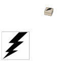 lightning bolt art stamp | Zazzle