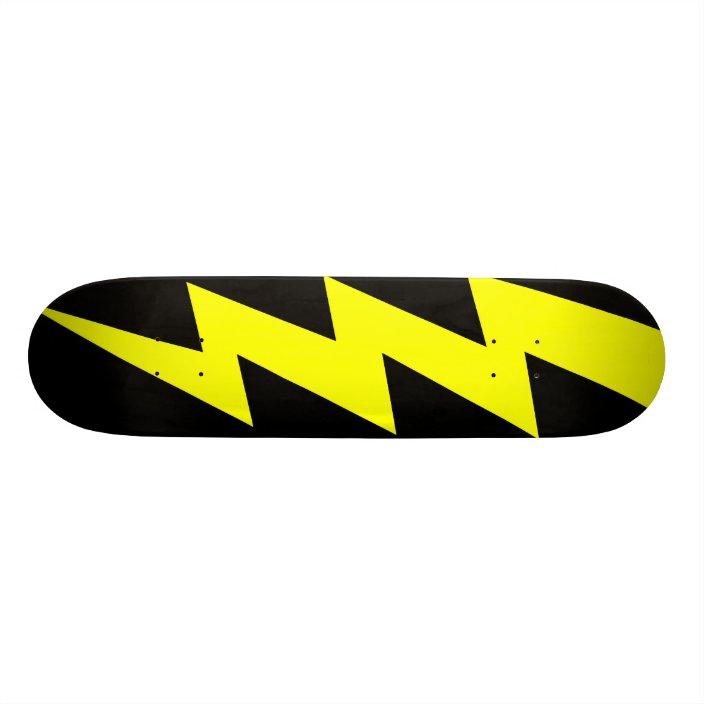 lightning bolt skateboard | Zazzle.com