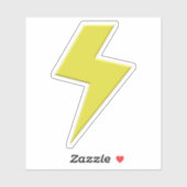 Lightning Bolt Sticker | Zazzle