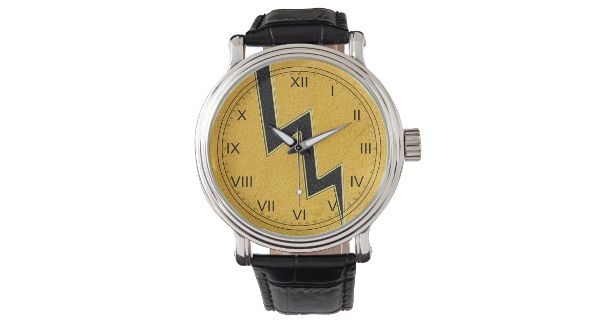 Lightning bolt watch | Zazzle