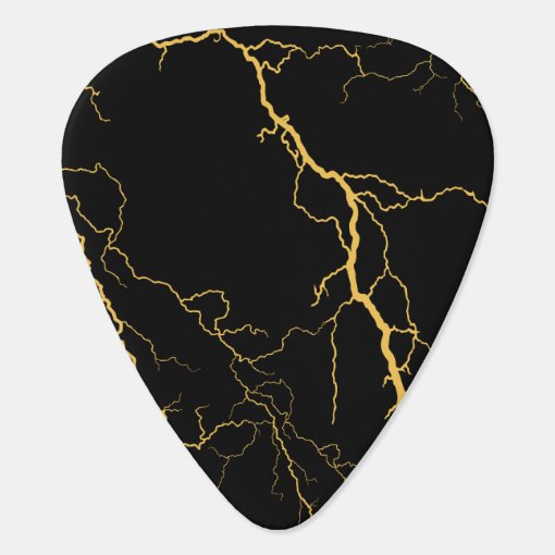 Lightning Bolts Guitar Pick | Zazzle