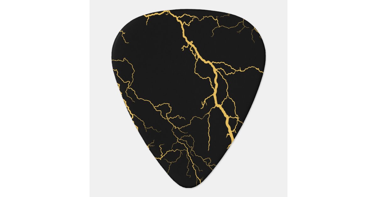 Lightning Bolts Guitar Pick | Zazzle