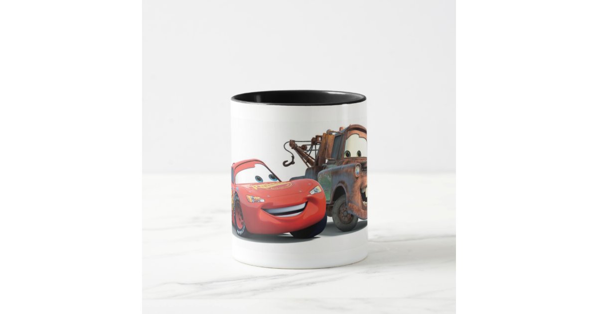 Lightning McQueen and Tow Mater Disney Mug | Zazzle