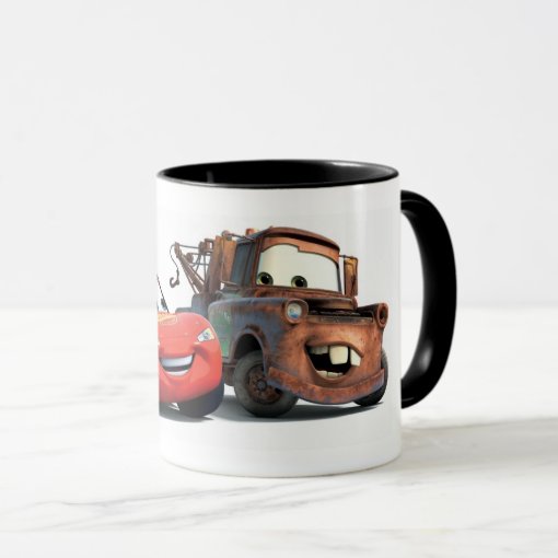 Lightning McQueen and Tow Mater Disney Mug | Zazzle