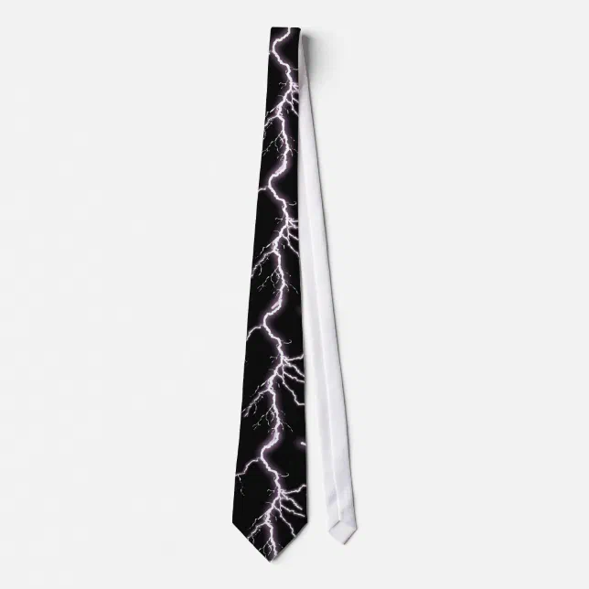 Lightning Tie | Zazzle