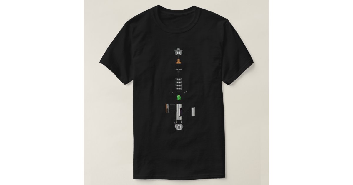 Lightsaber Cross-section Essential T-Shirt.png T-Shirt | Zazzle